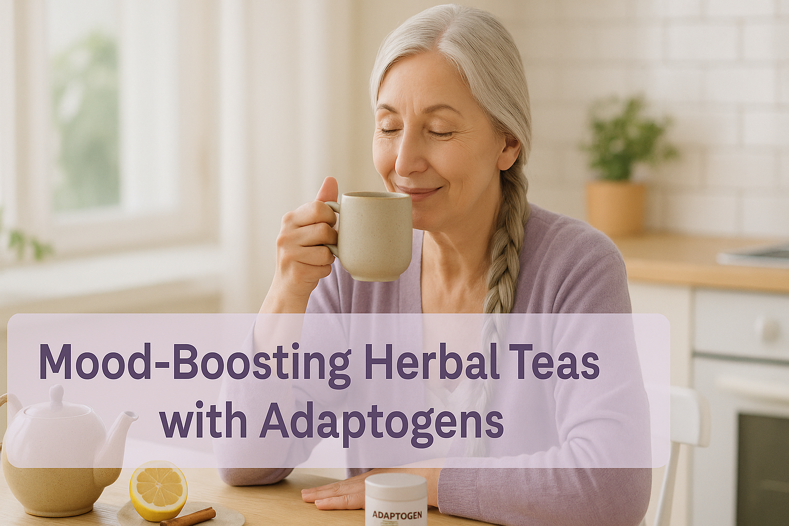 Mood-Boosting Herbal Teas with Adaptogens - LiveGood Recipes