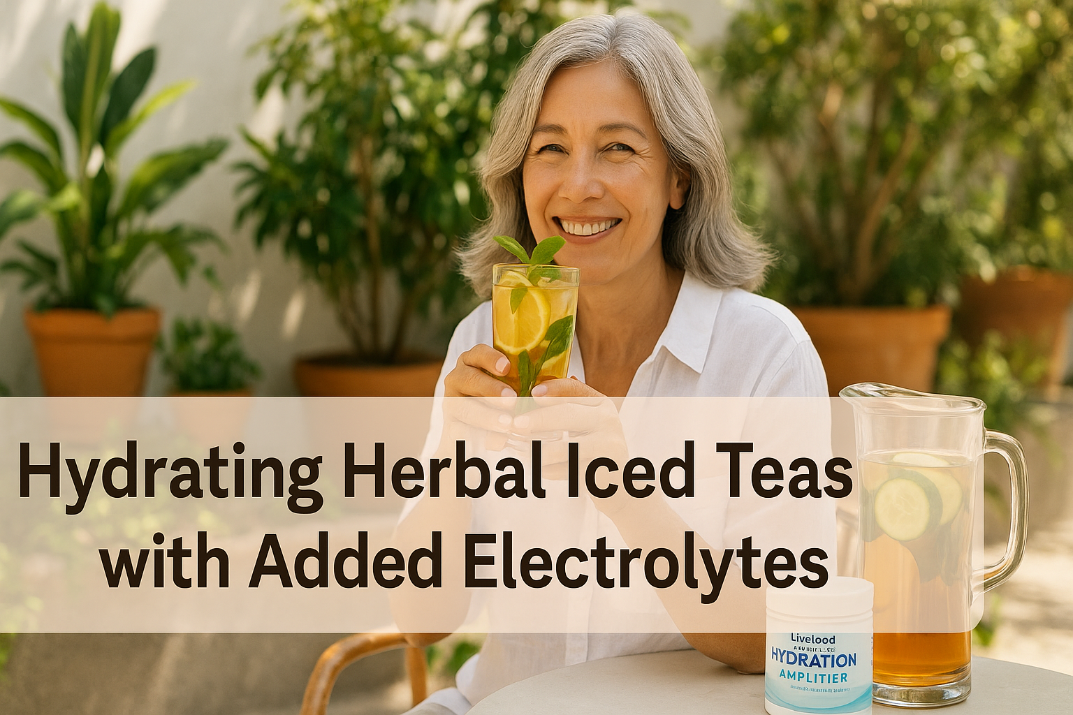 Hydrating Herbal Iced Teas with Added Electrolytes - LiveGood Recipes